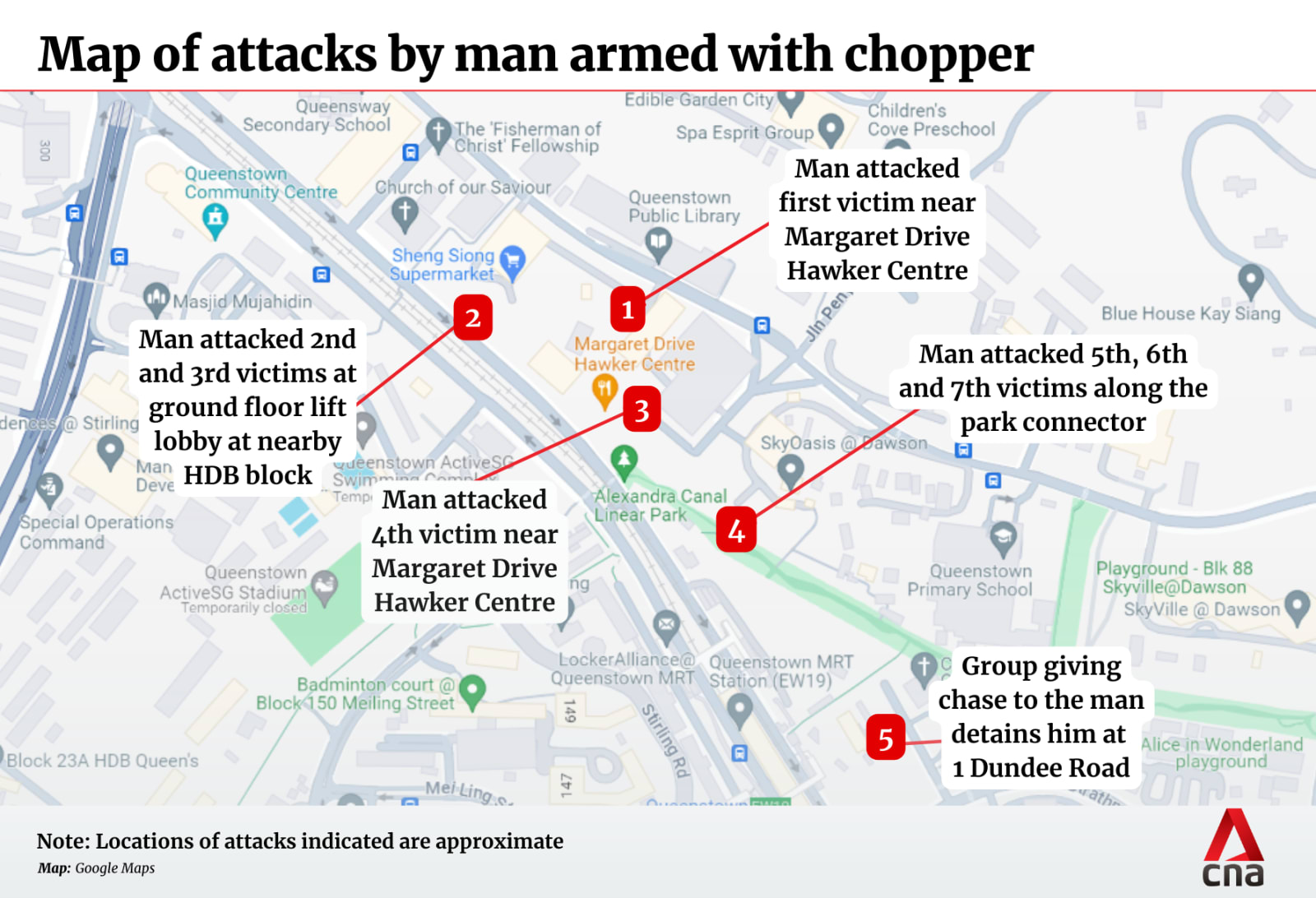 5 people helped police arrest chopper-wielding man on Commonwealth Avenue; no sign it was an act ...